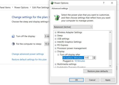 How to Keep Laptop Screen on for a Longer Time?