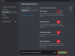 How to Lock a Channel on Discord (PC, Mac & Mobile) - The Nature Hero