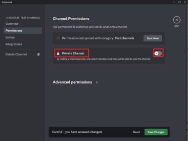 How to Lock a Channel on Discord (PC, Mac & Mobile) - The Nature Hero