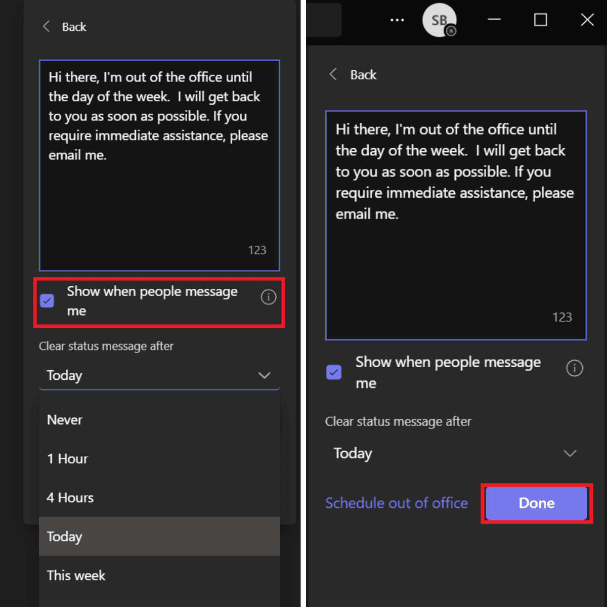 How to Set Out-Of-Office Status in Microsoft Teams? - The Nature Hero