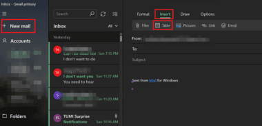 How to Insert a Table in Gmail? [Easy Methods] - The Nature Hero