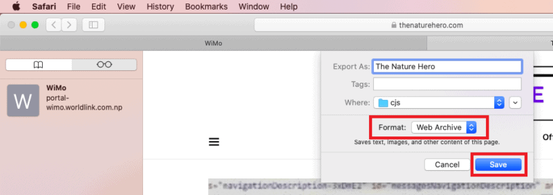 How to Open WebArchive File? - The Nature Hero
