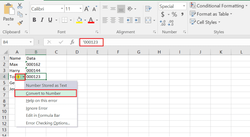 How to Remove Leading Zeros in Excel? [7 Easy Methods] - The Nature Hero