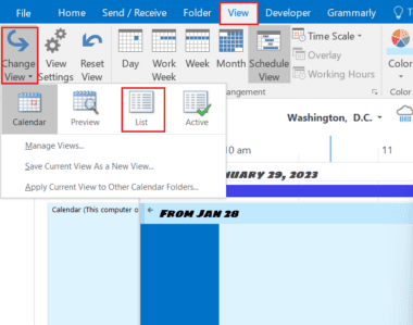 How to Change Outlook View? [Step-By-Step Guide] - The Nature Hero