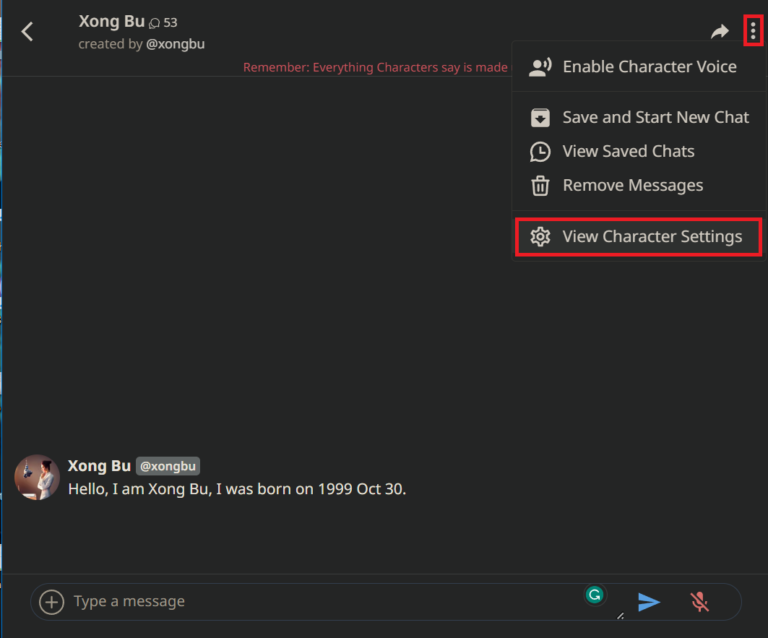 This Character Is Not Available To Chat In Character AI - Causes And ...