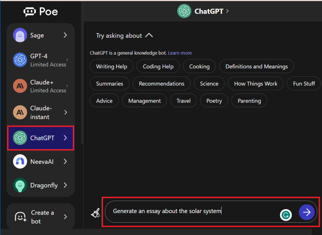 How To Use Poe AI? Comprehensive Guide - The Nature Hero