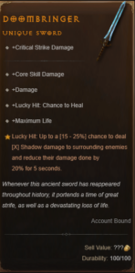 What Is The Drop Rate Of Doombringer In Diablo 4? - The Nature Hero