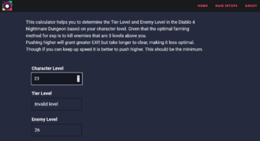 Nightmare Dungeon Calculator - Find The Best Tier - The Nature Hero