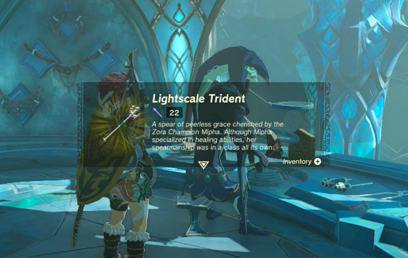 TotK - Can Lightscale Trident Break? Repair Guide - The Nature Hero