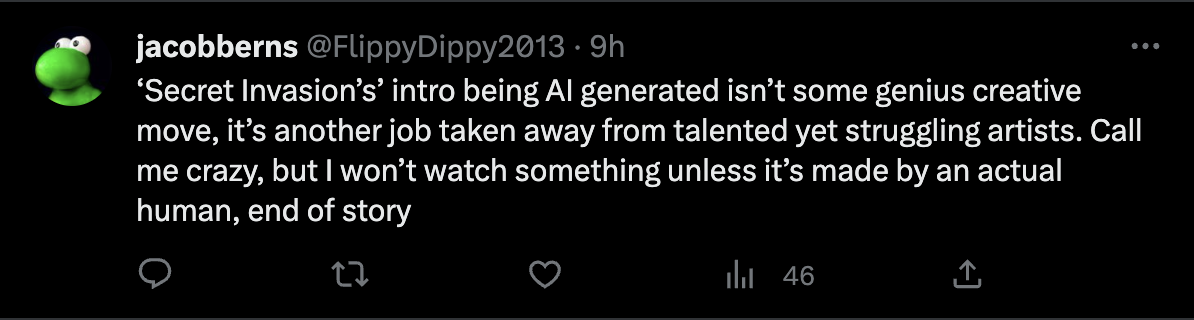 Secret Invasion AI Generated Intro - Fan's Reaction - The Nature Hero
