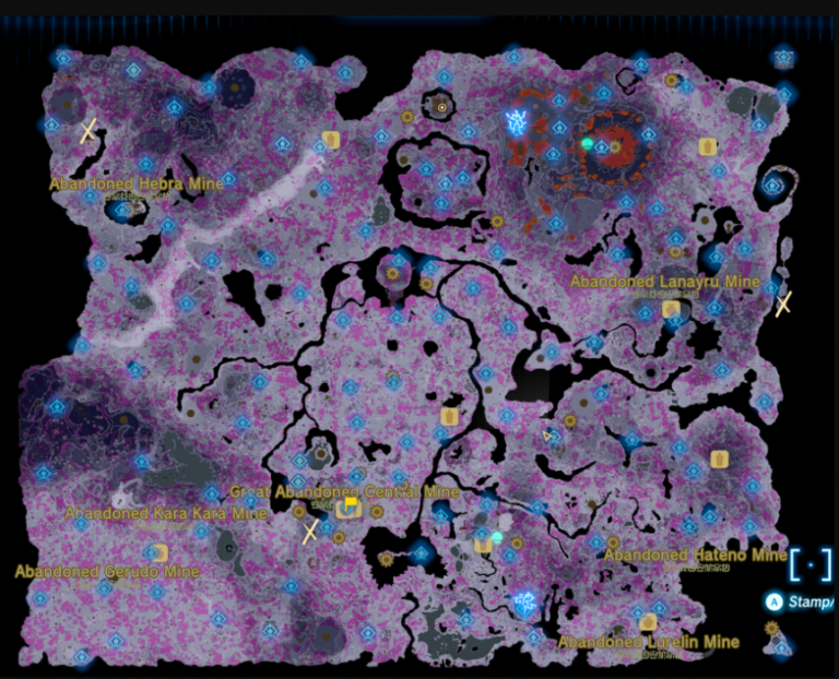 Find And Explore Underworld Map In Totk - The Nature Hero