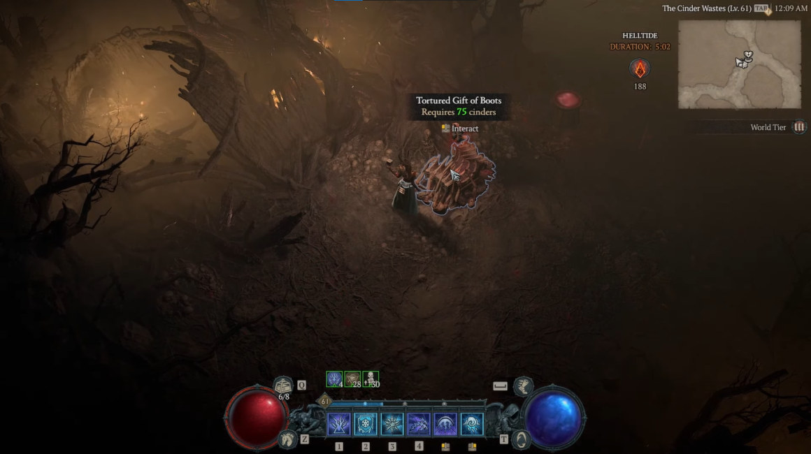 Helltide Death In Diablo 4: A Death Mechanics - The Nature Hero