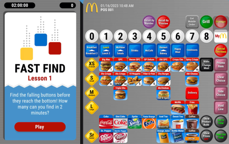 McDonald's Cashier Training App: How To Use It? - The Nature Hero