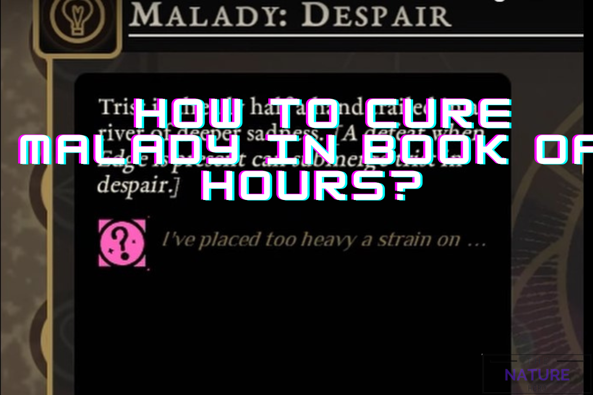 How To Cure Malady In Book Of Hours? - The Nature Hero
