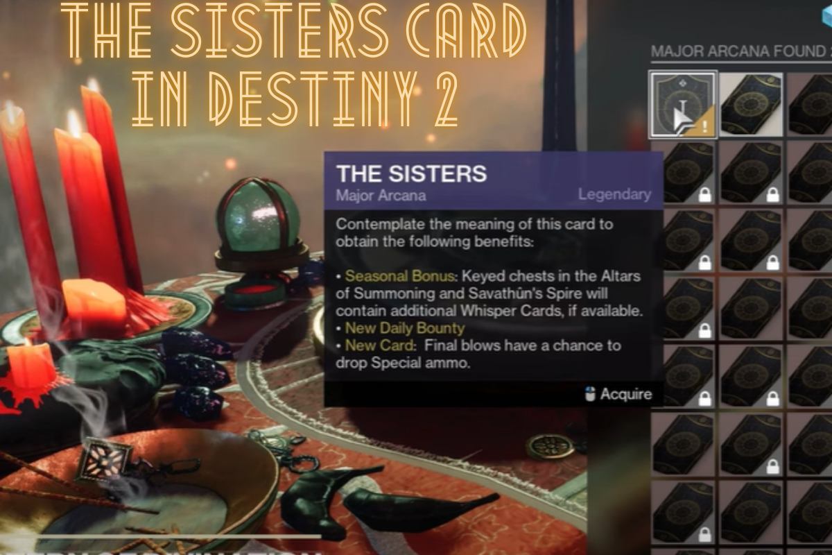 The Sisters In Destiny 2: How To Obtain It? - The Nature Hero