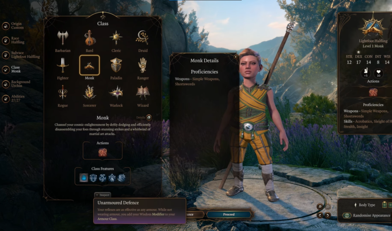 Explore The Monk Weapons In Baldur's Gate 3 - The Nature Hero