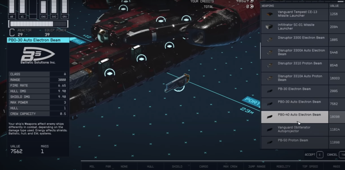 Explore The Electron Beam Type Weapons In Starfield - The Nature Hero