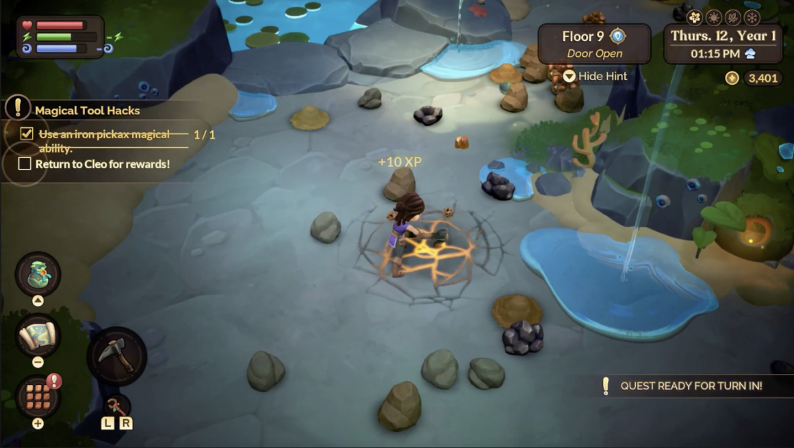 Explore The Magical Tool Hacks Quest Of Fae Farm - The Nature Hero