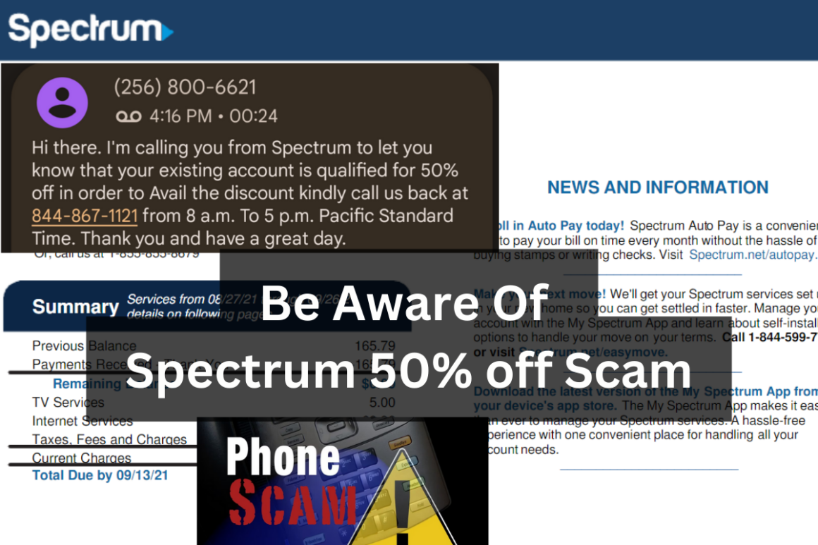 How To Identify Spectrum 50% off Scam? - The Nature Hero