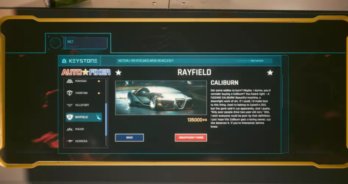 How To Get Free Caliburn In Cyberpunk 2.0? - The Nature Hero
