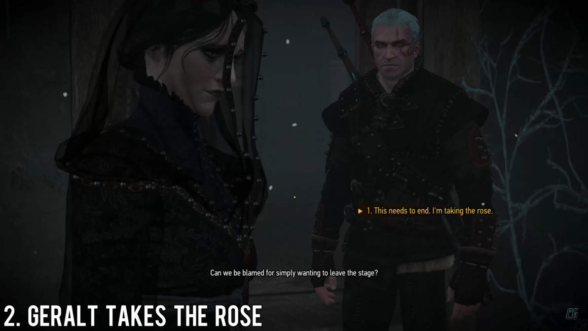 Should You Take The Rose Or Not: Witcher 3 Scenes From A Marriage - The ...