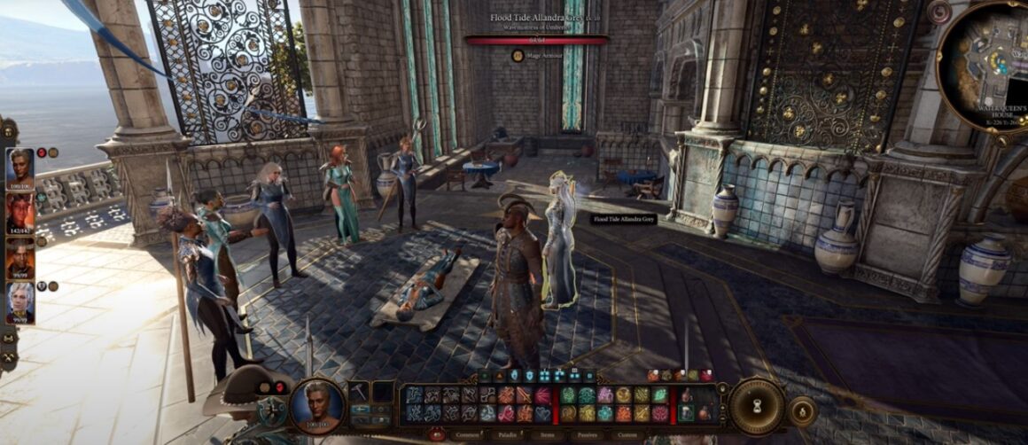 Explore The Character Flood Tide Allandra Grey In BG3 - The Nature Hero