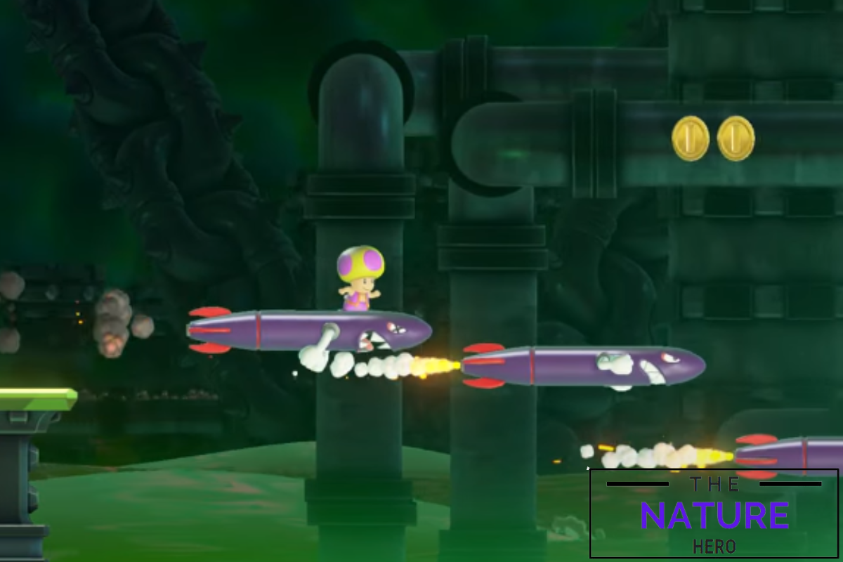 Find The Purple Coins In Missile Meg Mayhem - The Nature Hero