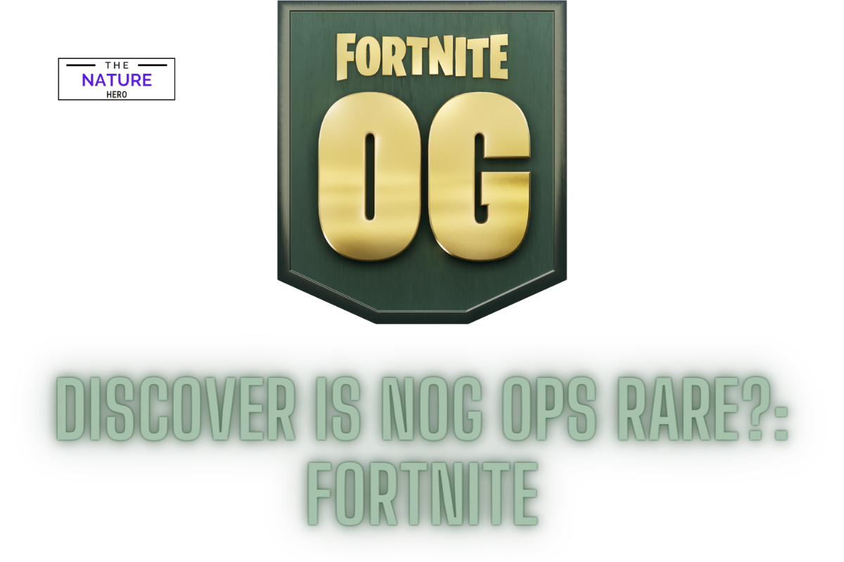 Is NOG OPS Rare Skin In Fortnite? - The Nature Hero