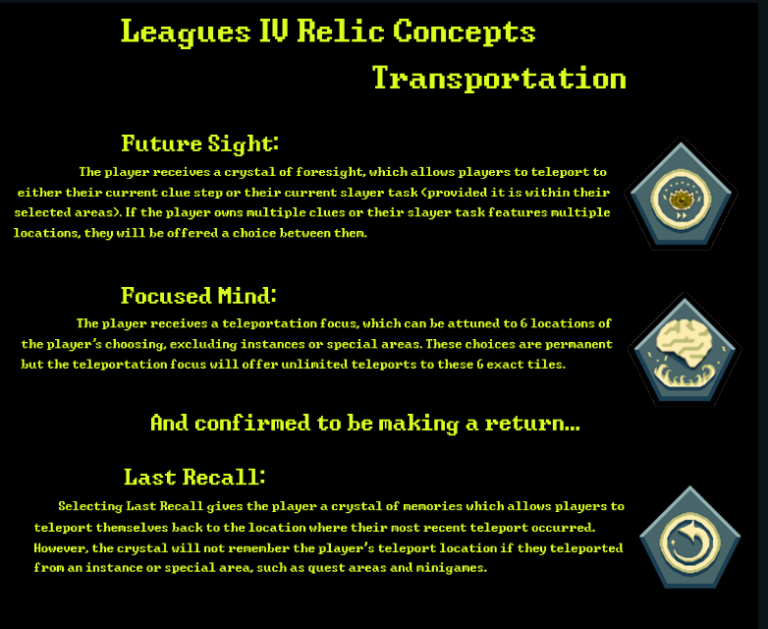 Relics Tier Of Leagues 4 In OSRS: Trailblazer's Arsenal - The Nature Hero