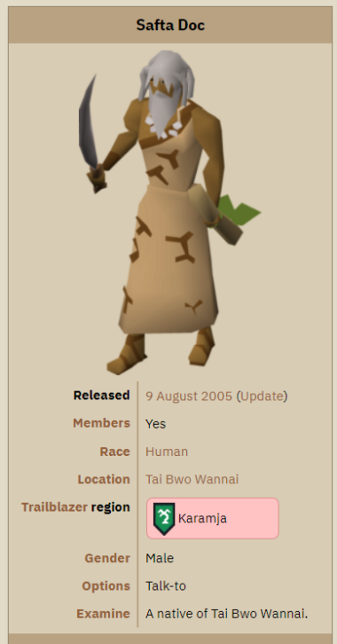 Exchange Gems For A Machete In OSRS: Jewels To Blades - The Nature Hero