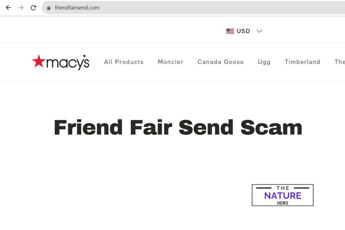 Find Out About The Friend Fair Send Scam - The Nature Hero