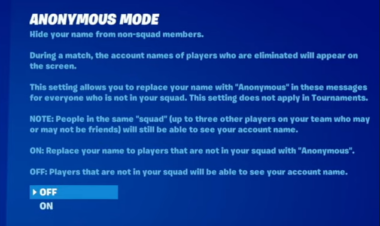 How To Turn Off Streamer Mode In Fortnite? - The Nature Hero