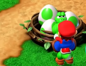 Explore Baby Yoshi In Super Mario RPG - The Nature Hero