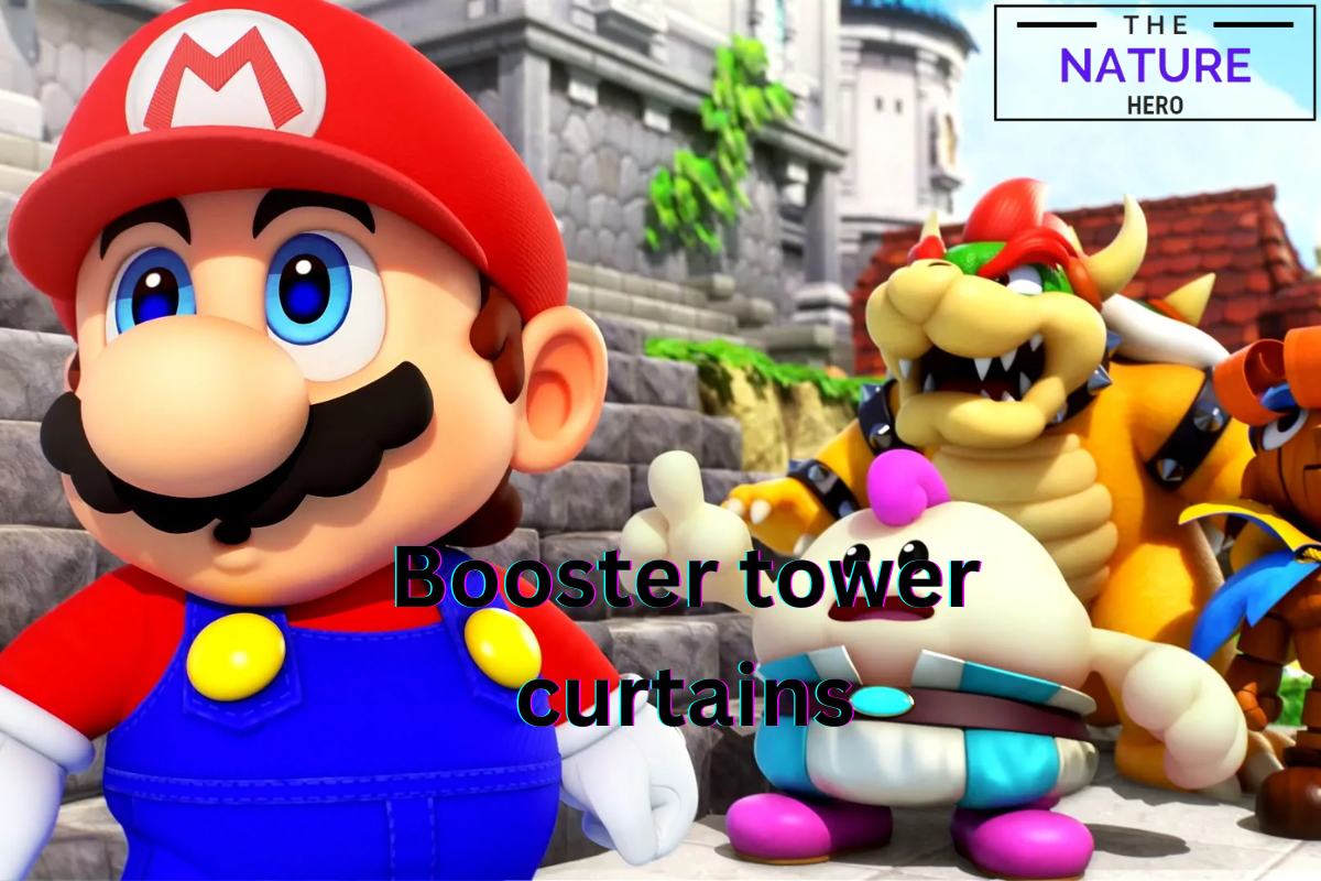Explore The Booster Tower Curtains Minigame - The Nature Hero