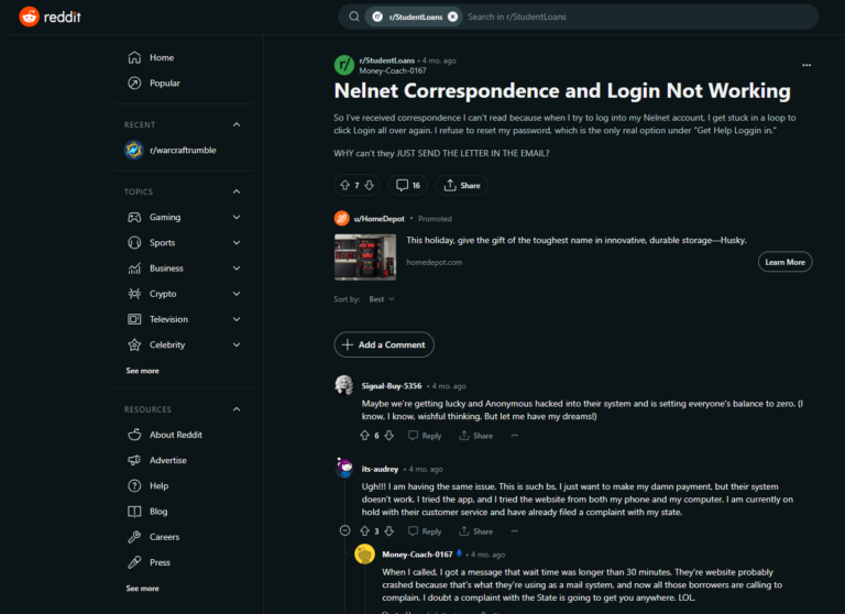 How To Fix Nelnet Not Working Issue? - The Nature Hero