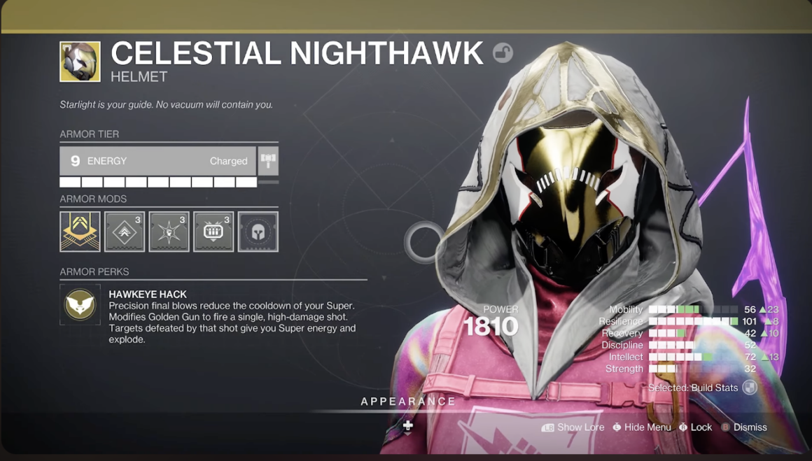Explore About The Celestial Nighthawk Buff In Destiny 2 - The Nature Hero