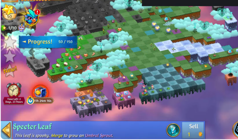 Cloud keys In Merge Dragons Oh Christmas Tree Event - The Nature Hero