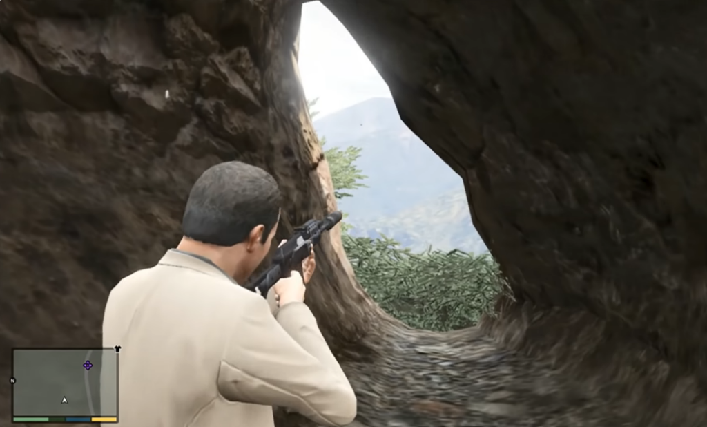 Explore The Locations Of Bigfoot Cave In GTA 5 - The Nature Hero