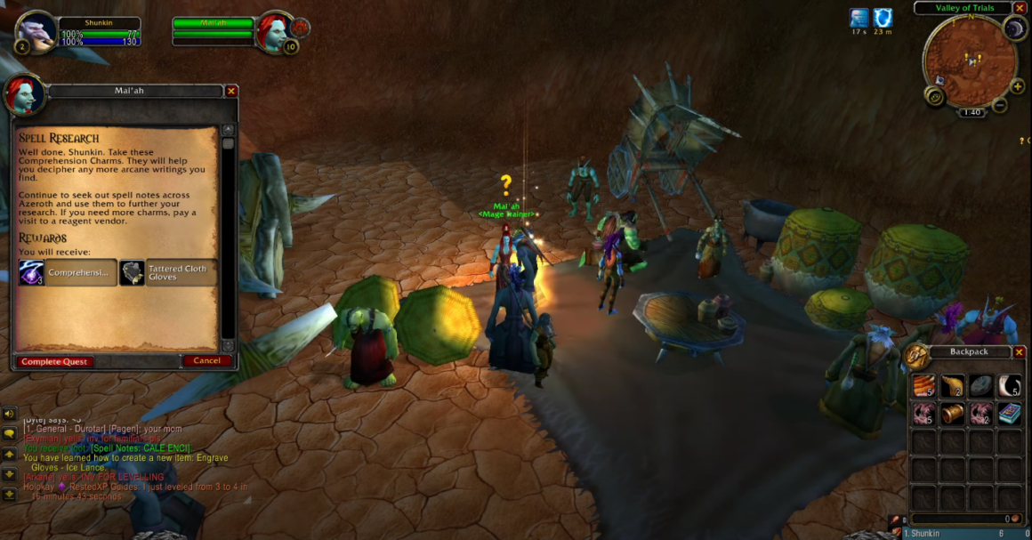 Discover Spell Research Quest In WoW Season Of Discovery - The Nature Hero