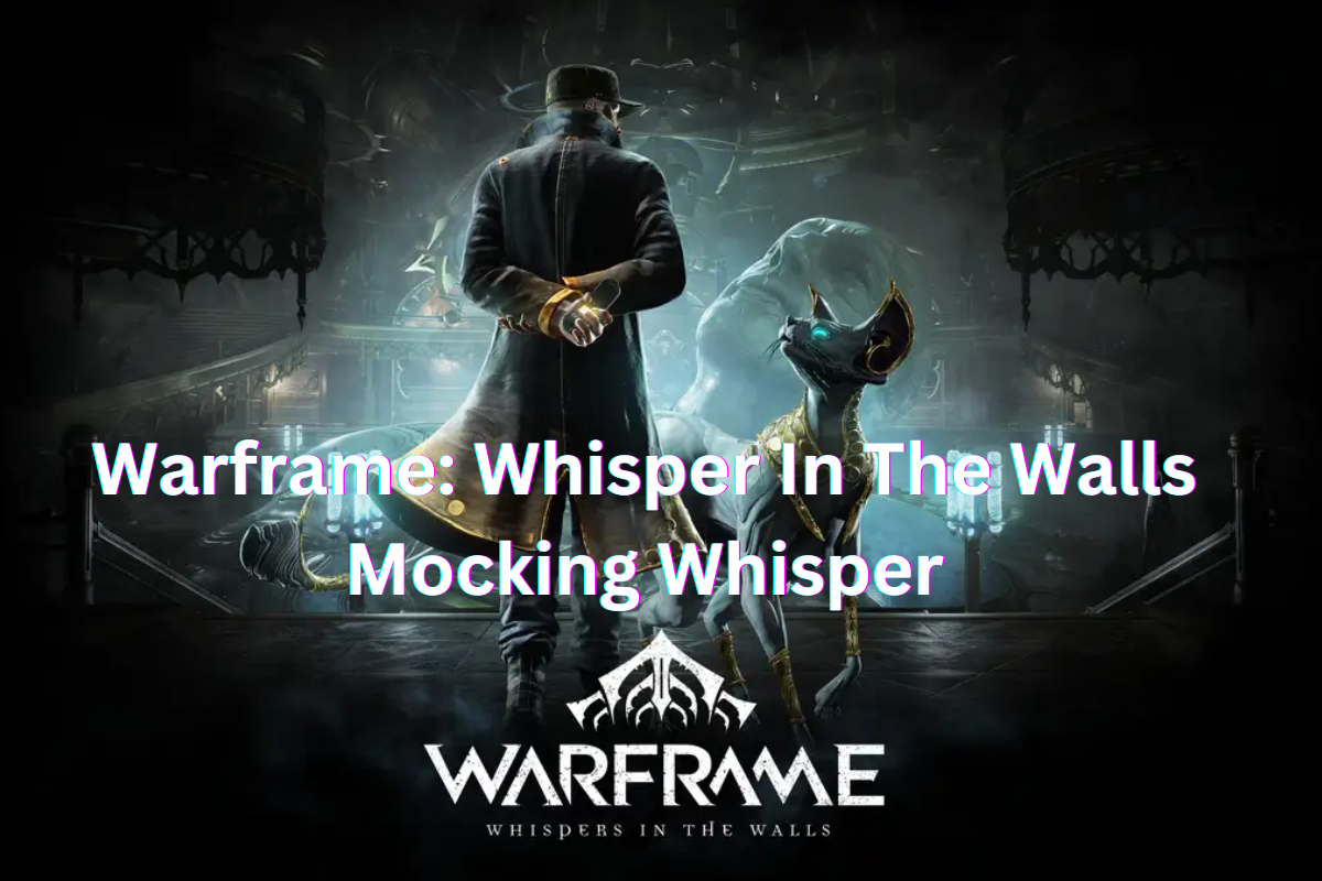 Warframe: Whisper In The Walls Mocking Whisper - The Nature Hero