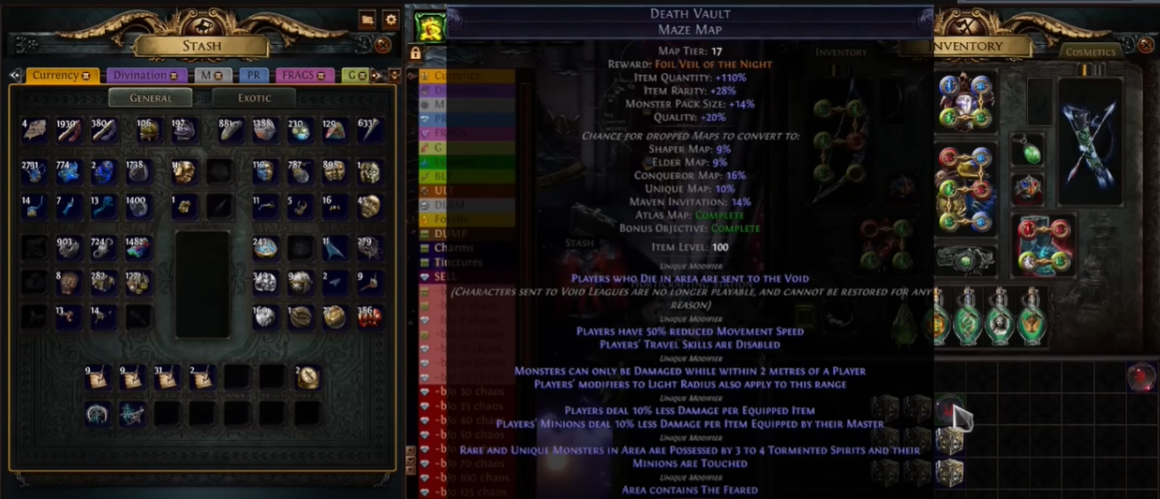 POE New Update: Sent To The Void - The Nature Hero