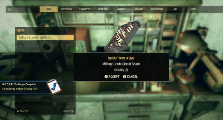 Ultimate Guide For Scrap Junk To Produce Circuitry In Fallout 76 - The ...