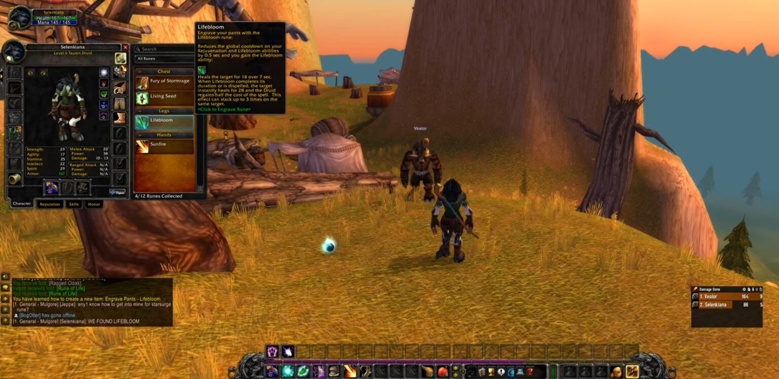 Druid Lifebloom Rune: How To Find It As Tauren? - The Nature Hero