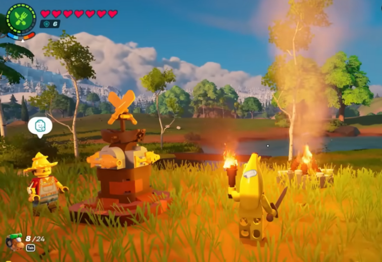 Overview Of The Equipment Slots In Lego Fortnite - The Nature Hero
