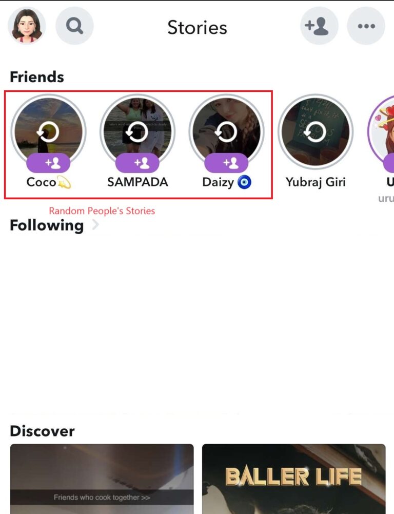 How To Fix Snapchat Showing Random People Stories? - The Nature Hero