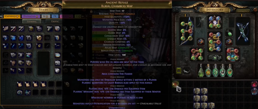 POE New Update: Sent To The Void - The Nature Hero