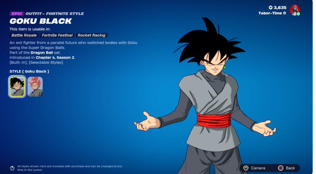 When Is Goku Black Leaving The Item Shop In Fortnite? - The Nature Hero