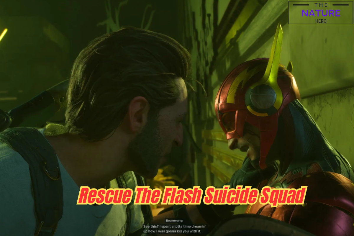 Suicide Squad Rescue The Flash Quest Walkthrough - The Nature Hero