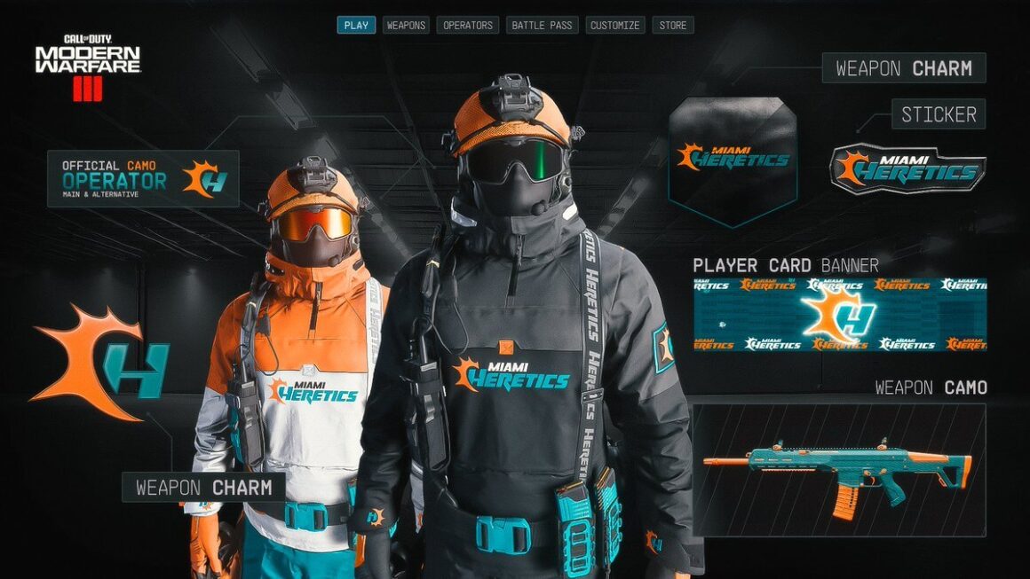 Release Of Miami Heretics Skin Packs In MW3 - The Nature Hero