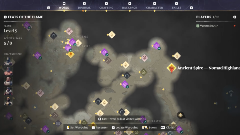 Nomad Highlands Ancient Spire In Enshrouded - The Nature Hero